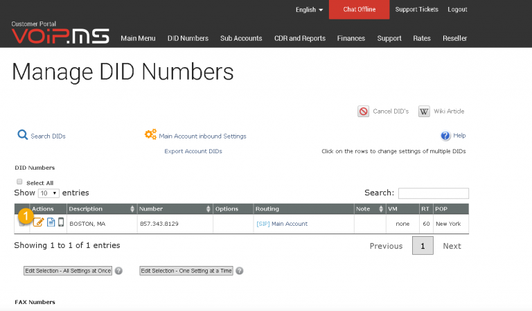 How to configure Voip.ms with Ecsow dialer? – Support Center