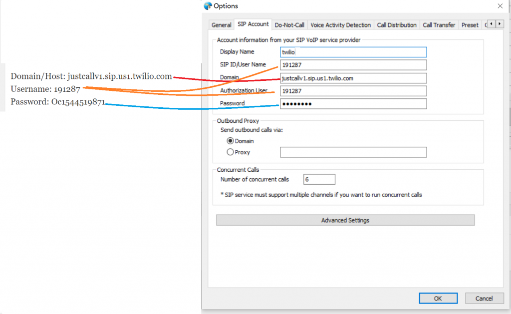 How To Config Ecsow Dialer To Use Twilio Support Center